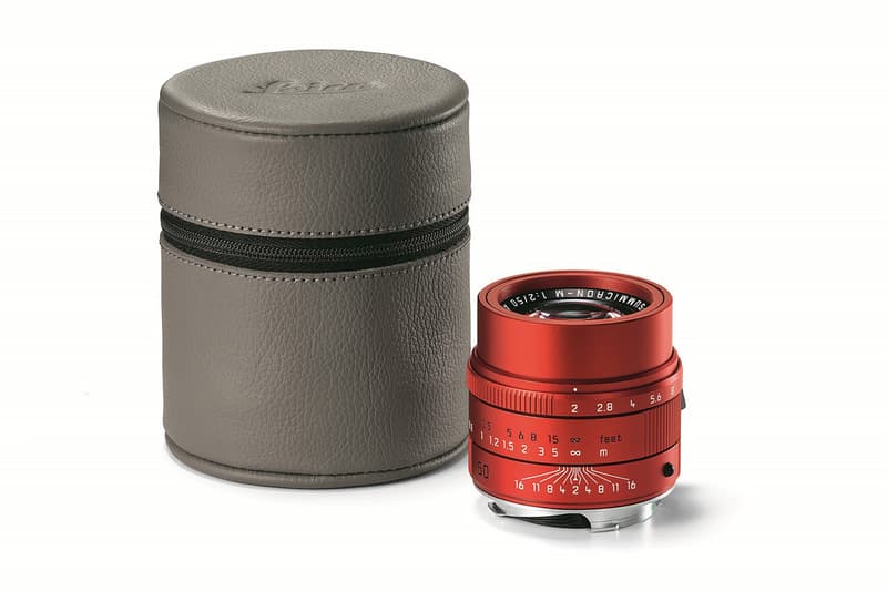 Leica First-Ever Red Lens | Hypebeast