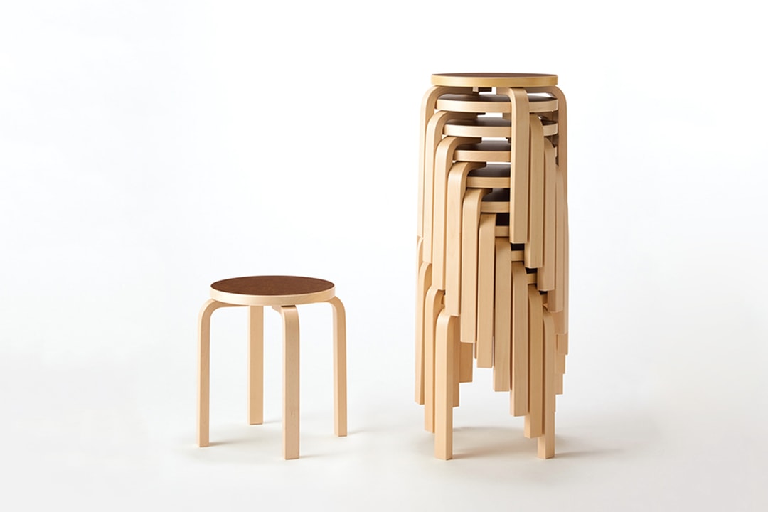 MUJI x Artek Stool E60 | Hypebeast