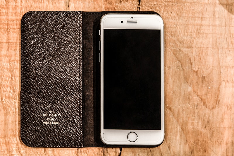 louis vuitton iphone folio closer look | Hypebeast