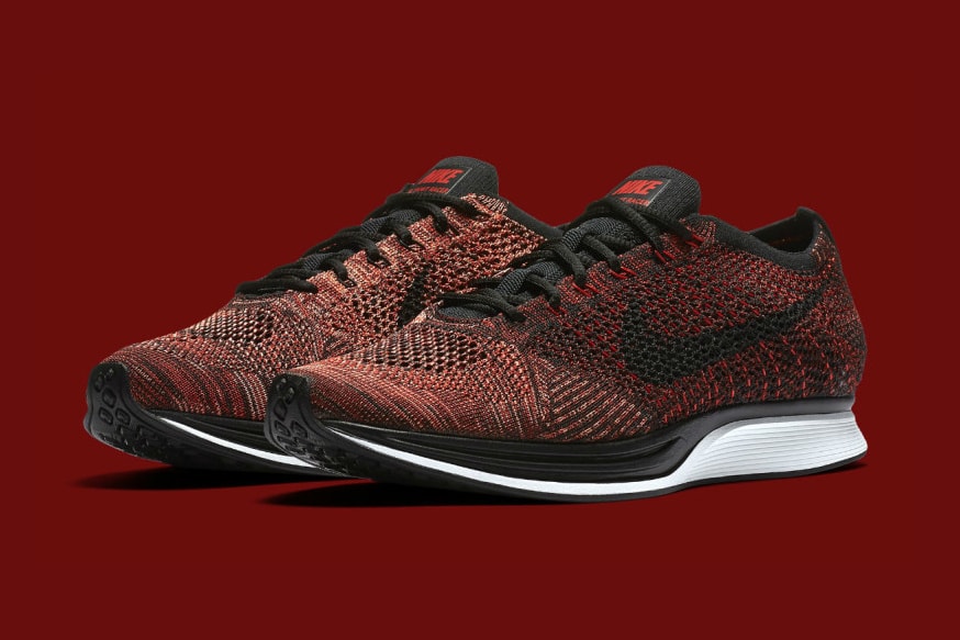 Nike Flyknit Racer "University Red" | Hypebeast