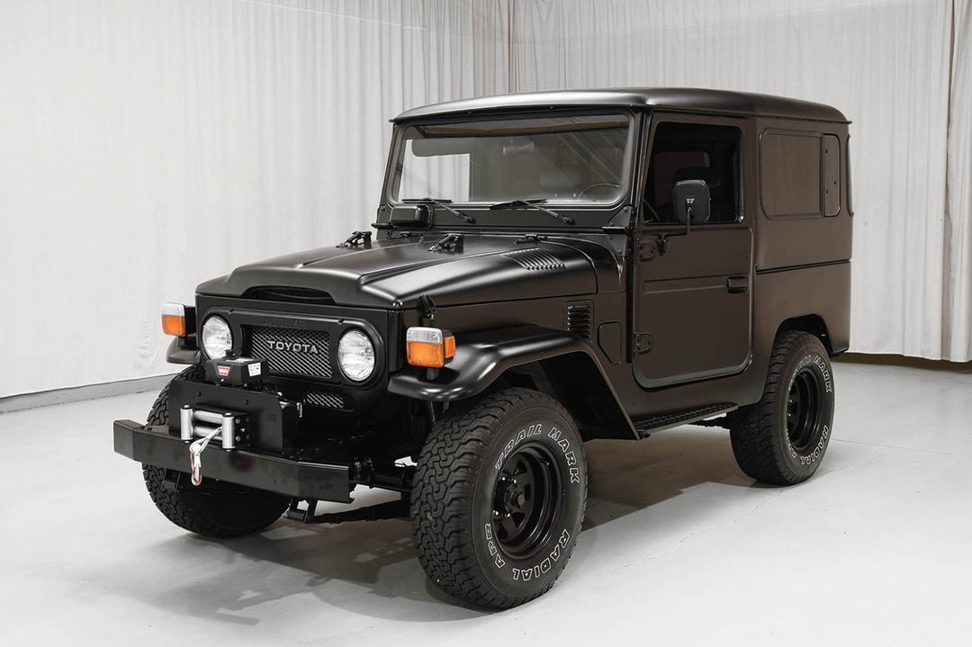 1979 Toyota FJ40 Land Cruiser Matte Black | Hypebeast