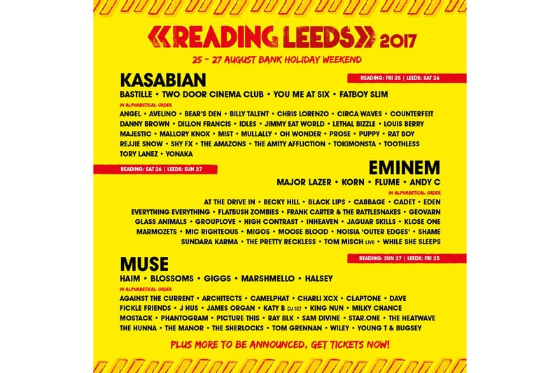 eminem will headliner Reading & Leeds festival | Hypebeast