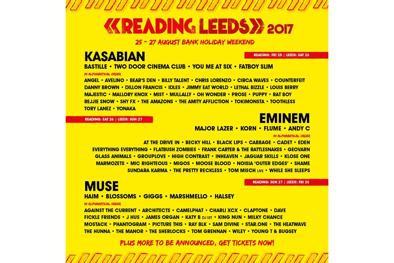 eminem will headliner Reading & Leeds festival | Hypebeast