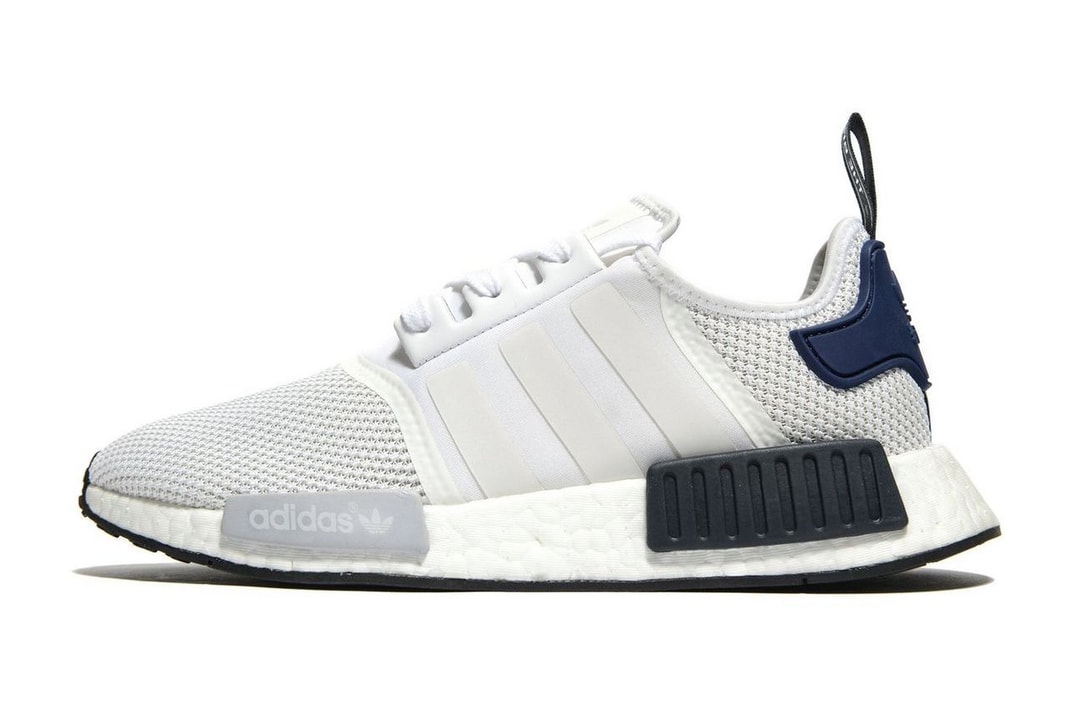 JD Sports Exclusive adidas Originals NMD R1 White/Navy | Hypebeast