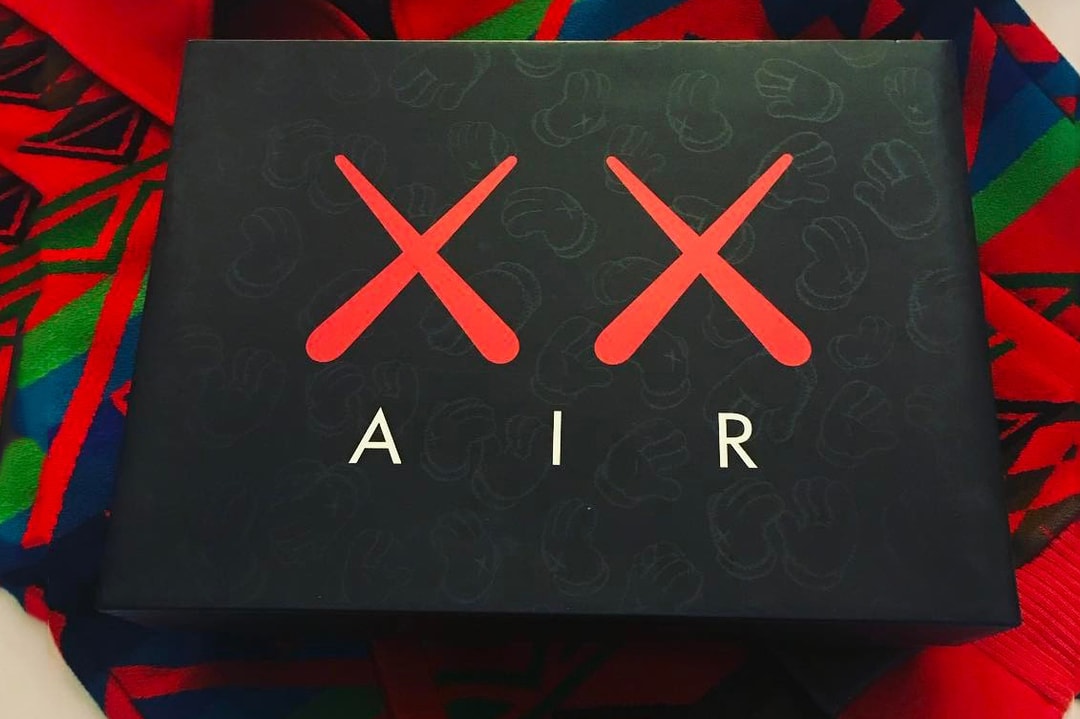 KAWS x Air Jordan 4 Shoe Box | Hypebeast