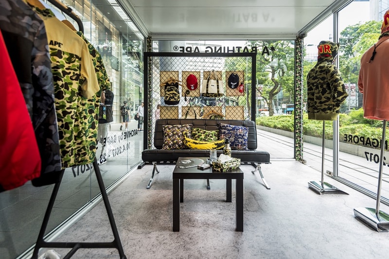 BAPE Archive Exhibition Singapore | Hypebeast