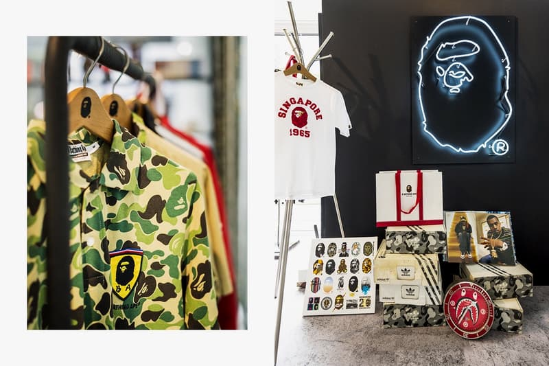 BAPE Archive Exhibition Singapore | Hypebeast