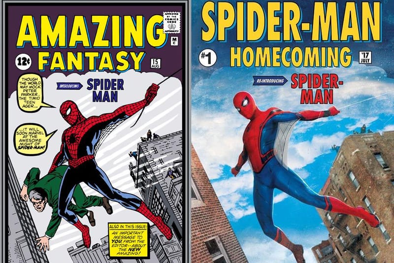 《Spider-Man: Homecoming》最新海報向首集漫畫封面致敬？ | Hypebeast