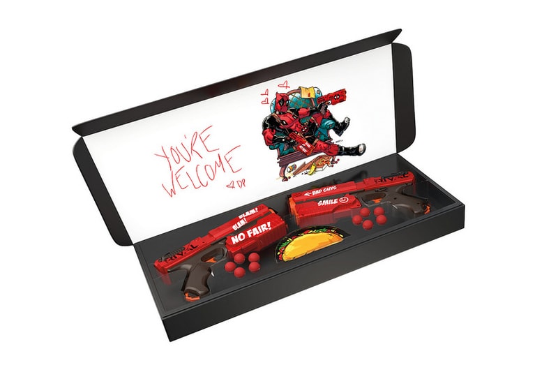 《Deadpool》別注版 NERF KRONOS XVIII-500 雙槍套裝登場 | Hypebeast