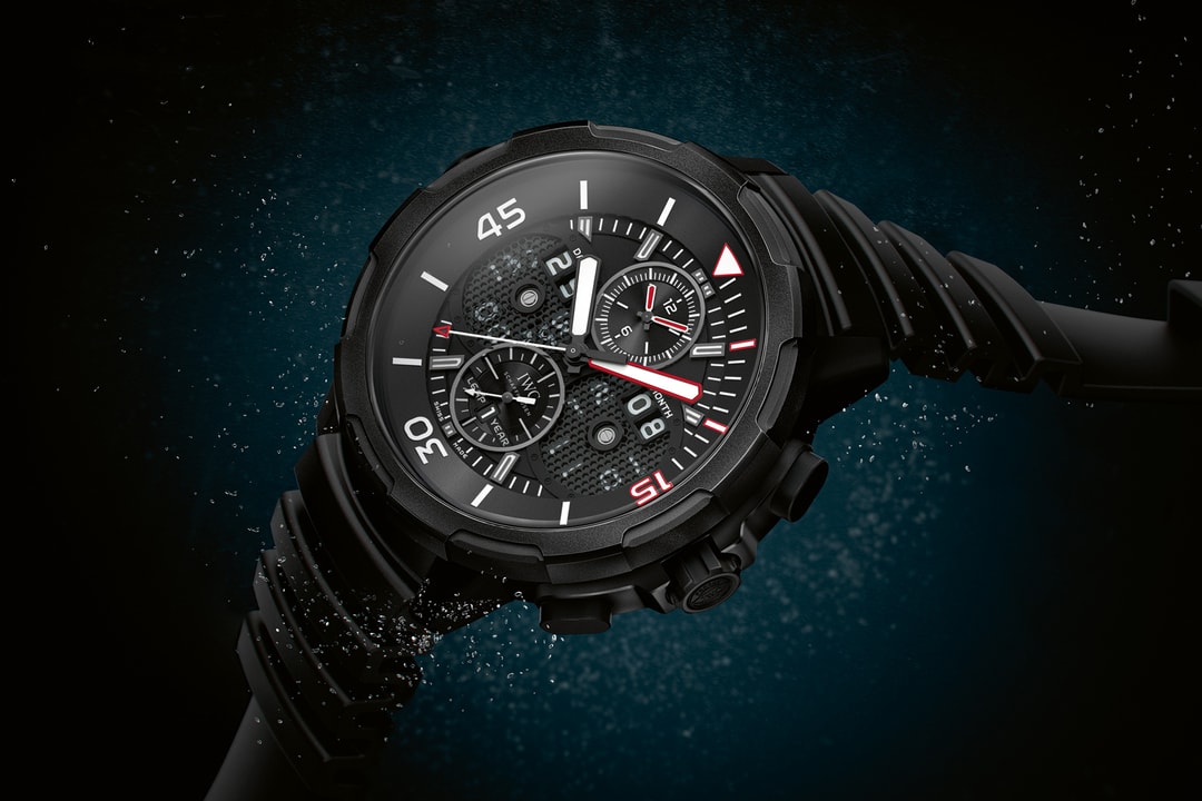 瓷化鈦金屬首次注入 - IWC 全新推出「海洋時計系列」50 周年限量版腕錶 | Hypebeast