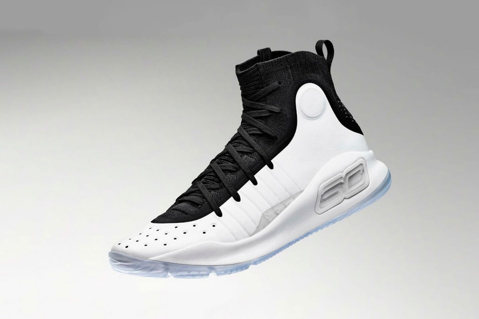 Under Armour Curry 4 釋出全新黑白配色 | Hypebeast