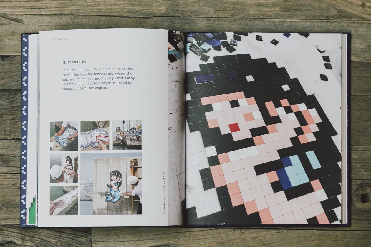 率先欣賞 Invader 全球限量 25 本《New Mosaics of Ravenna》 | Hypebeast