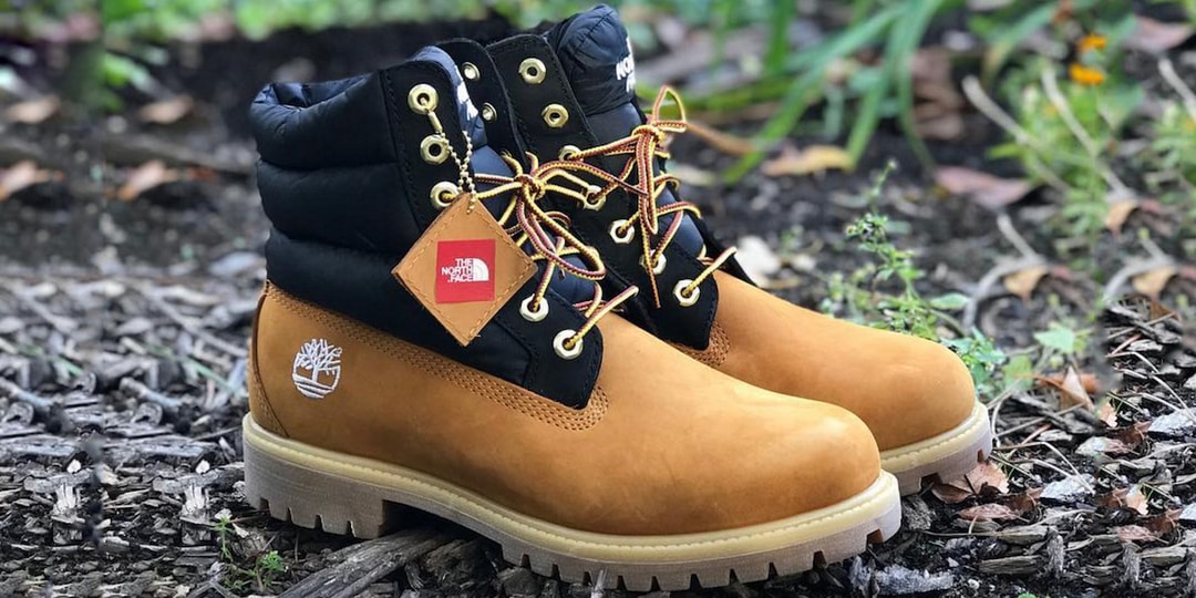 Timberland x The North Face Nuptse Boot 聯乘戶外靴款曝光 | Hypebeast