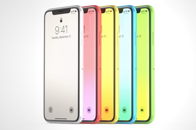 iPhone X 低階版 iPhone Xc 概念渲染圖一覽 | Hypebeast