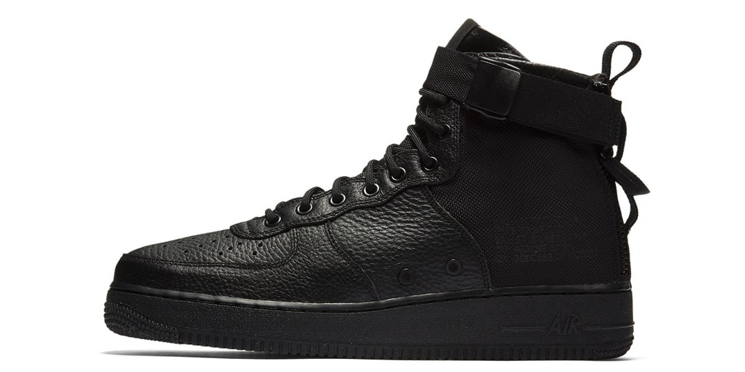 Nike SF-AF1 Mid 全新配色設計「Triple Black」 | Hypebeast