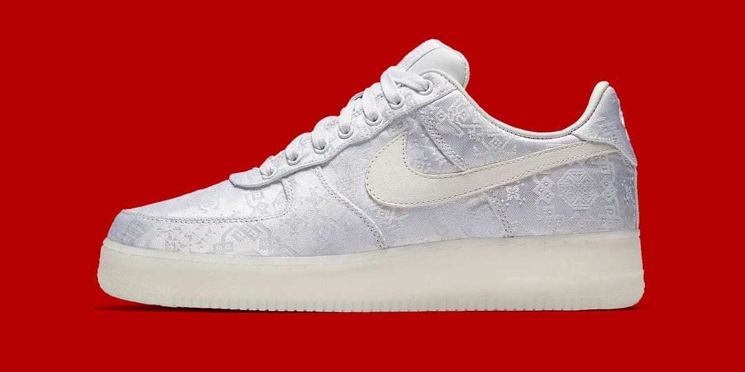 CLOT x Nike Air Force 1「白絲綢」官方圖片正式揭曉 | Hypebeast