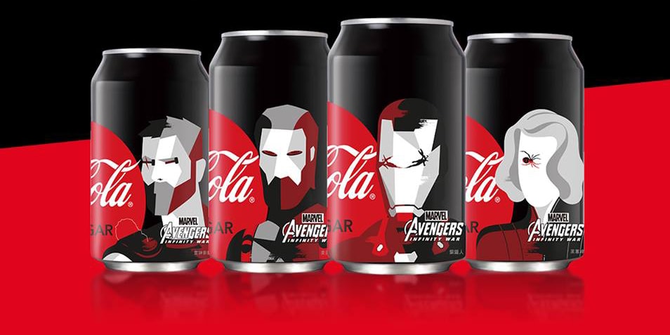 復仇者著裝！Coca-Cola zero 推出《Avengers: Infinity War》新包裝 | Hypebeast