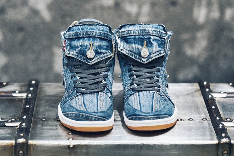 The Remade 打造全新 Air Jordan 1「Levi's」客製版本 | Hypebeast