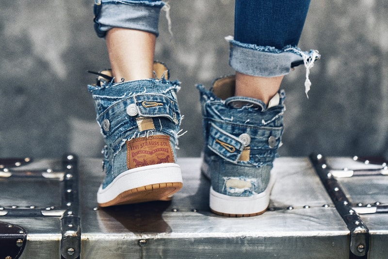The Remade 打造全新 Air Jordan 1「Levi's」客製版本 | Hypebeast