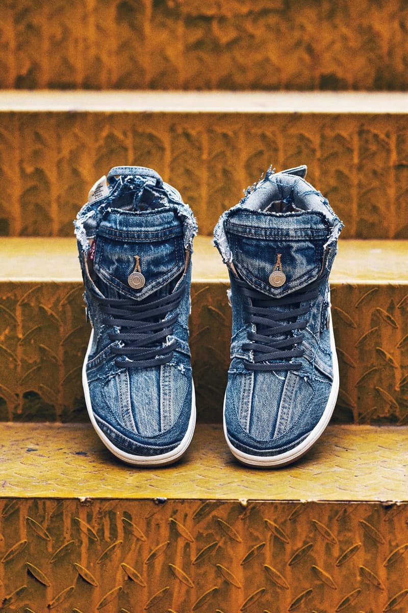 The Remade 打造全新 Air Jordan 1「Levi's」客製版本 | Hypebeast