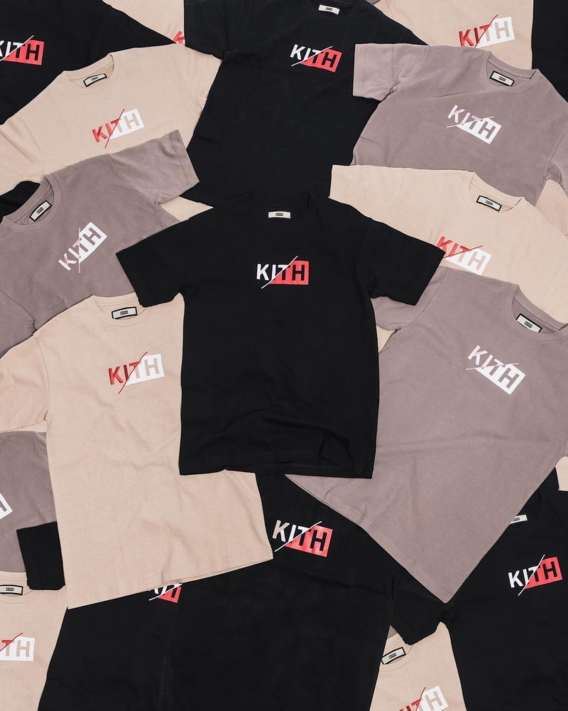 KITH 全新「Slash Logo」T-Shirt 系列即將上架 | Hypebeast