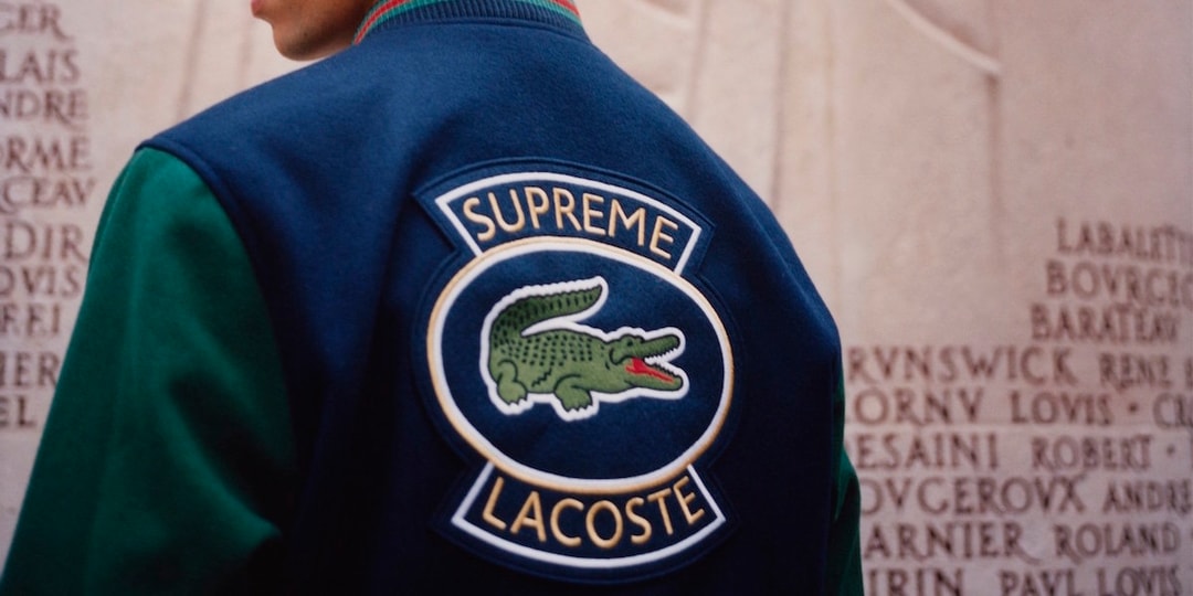 Supreme x Lacoste 2018 春夏聯乘系列將於 Lacoste 官方網站上架 | Hypebeast