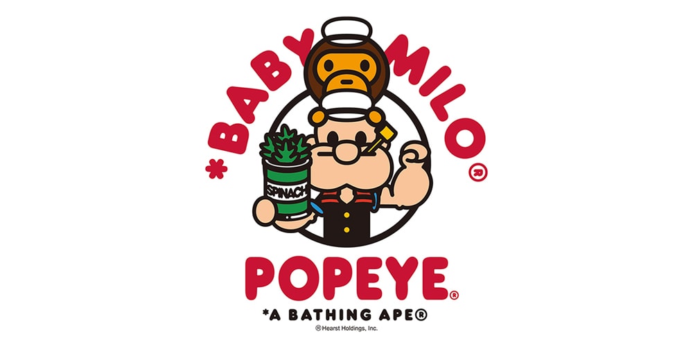 A BATHING APE® 聯乘 POPEYE® 攜手服飾系列 | Hypebeast