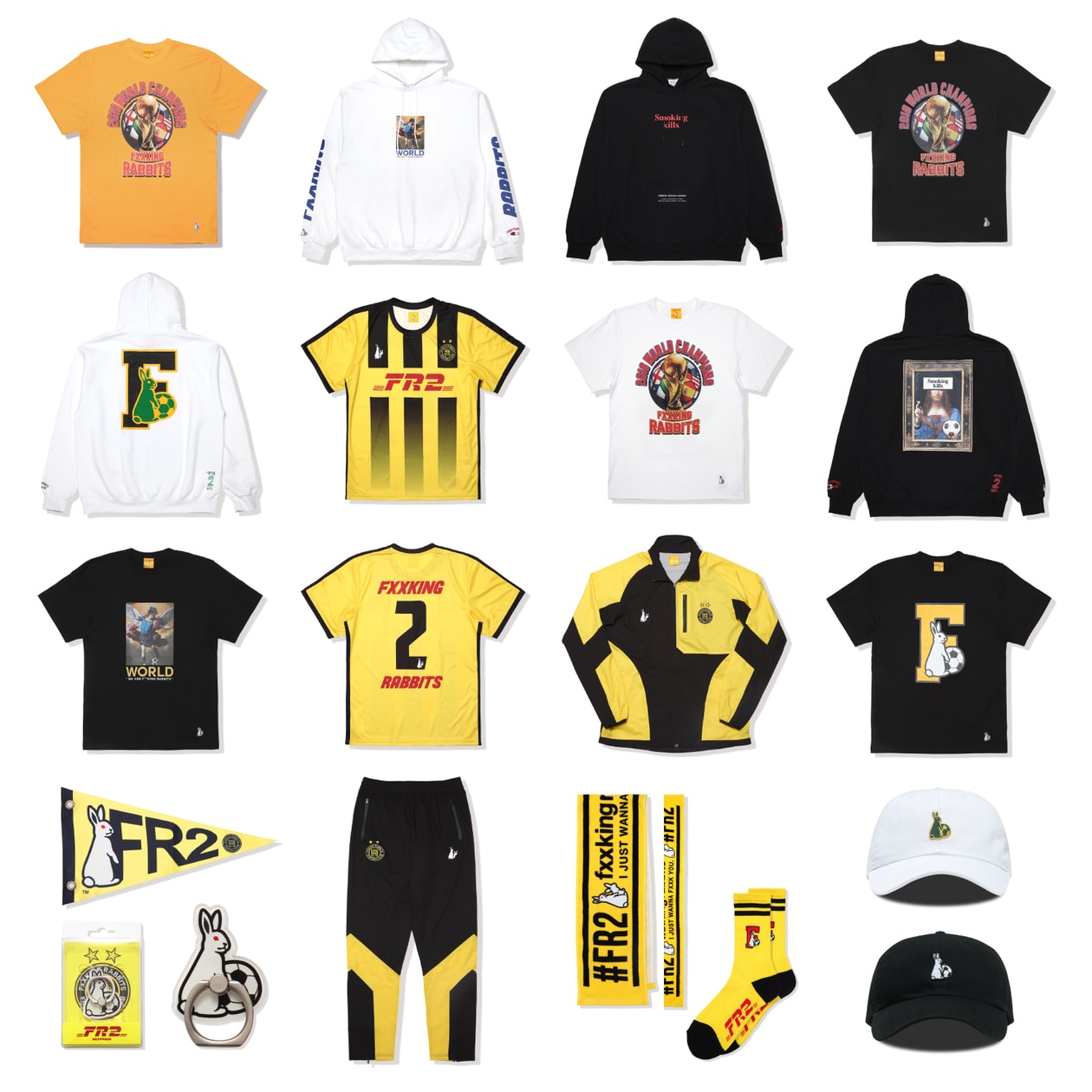 HBX 獨佔 Fxxking Rabbits 最新「FC Fxxking Rabbits」足球系列 | Hypebeast