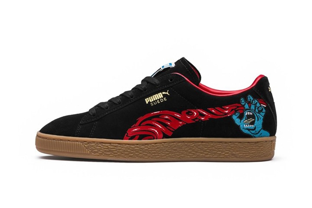 Santa Cruz x PUMA Suede 聯手推出 50 周年別注鞋款 | Hypebeast