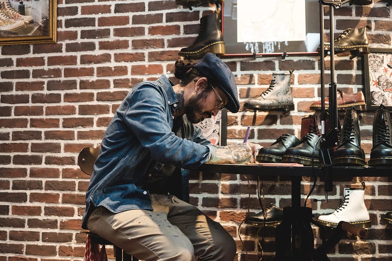 走进 Dr. Martens 东京发布会－专访「Tattoo」系列英、美、日三大纹身师 | Hypebeast