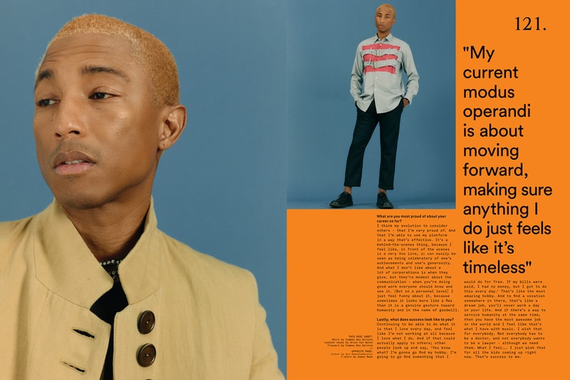 Pharrell 登上《Clash Magazine》2018 夏季刊封面 | Hypebeast
