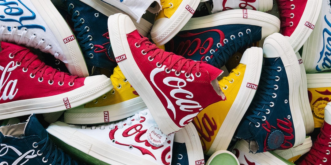 KITH x Coca-Cola x Converse 聯乘 Chuck Taylor All Star 1970s 系列全新照片 ...