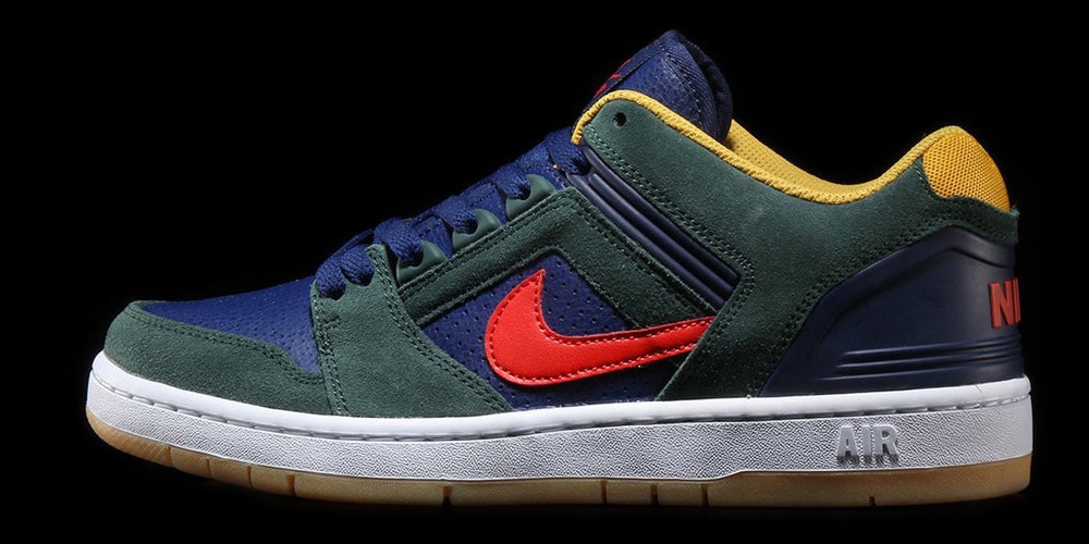 Nike SB Air Force II Low 推出全新「Midnight Green/Blue Void」配色設計 | Hypebeast