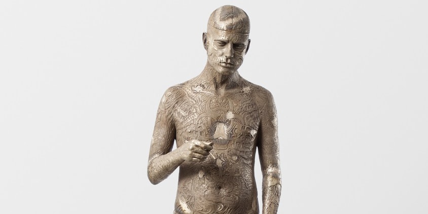 Marc Quinn 打造 - Rick Genest 雕像將於倫敦科學博物館展出 | Hypebeast