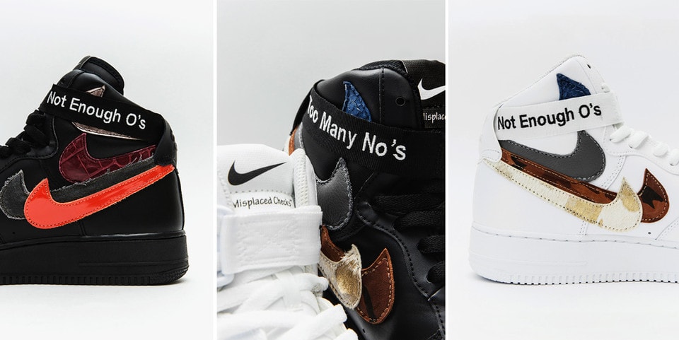 John Geiger 推出 Nike Air Force 1「Misplaced Checks」全新高筒版本 | Hypebeast