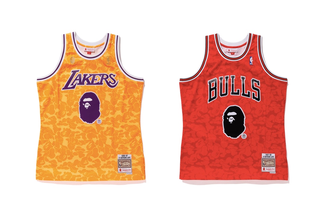 A BATHING APE® x MITCHELL & NESS 香港地區單品及定價完整公開！ | Hypebeast