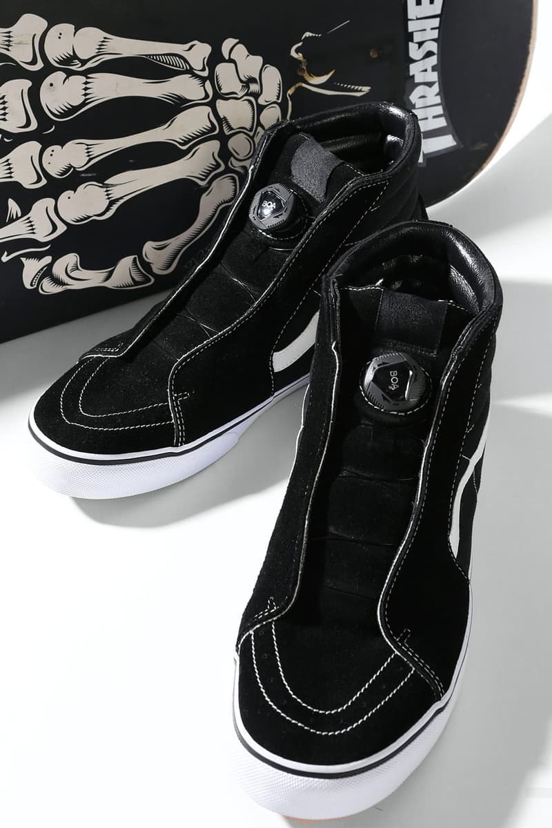 近賞 Alexander Lee Chang x Vans 機能聯乘鞋款 SK8-Hi「BOA」 | Hypebeast