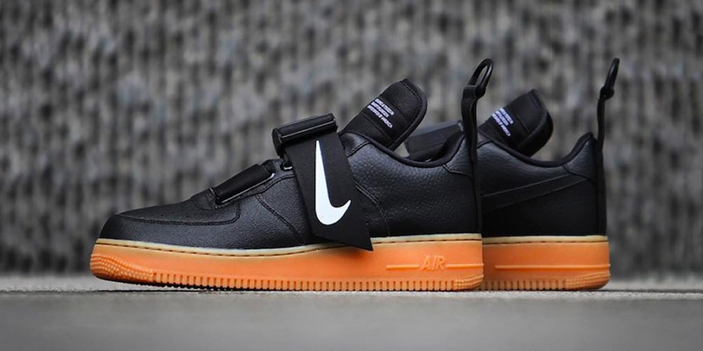 Nike Air Force 1 Low Utility 全新配色「Black/Gum」發佈 | Hypebeast