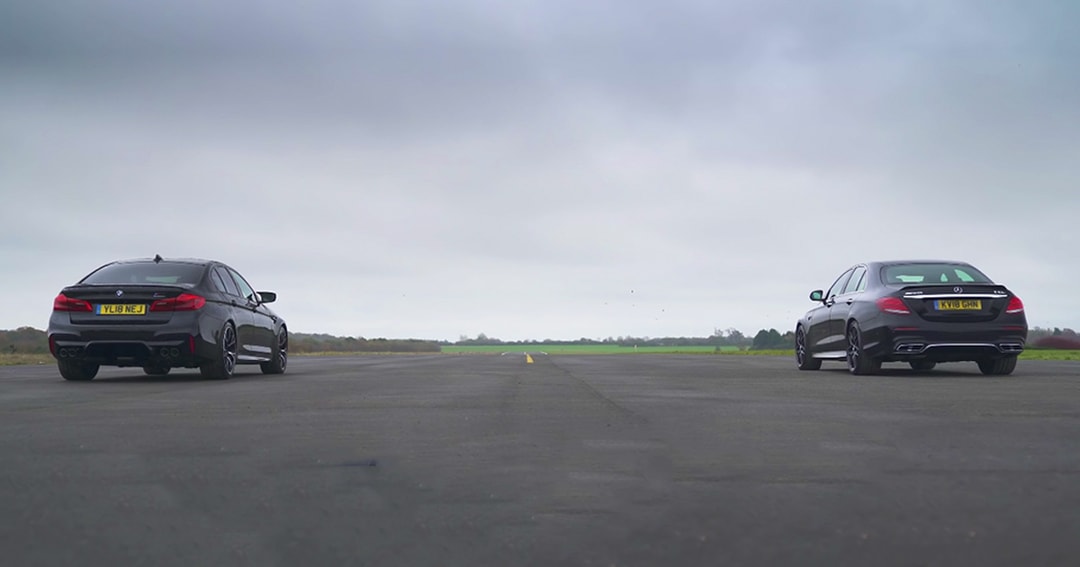 宿命對決 − BMW M5 Competition 與 Mercedes-AMG E63 S 展開 Drag Race 勝負 | Hypebeast