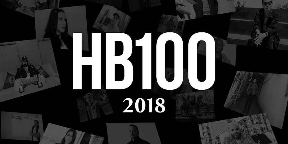 最具潮流時尚影響力的 100 位！2018 年度「HB100」榜單正式發布 | Hypebeast