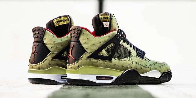The Shoe Surgeon 打造全新 Air Jordan 4「Cactus Jack」客製版本 | Hypebeast