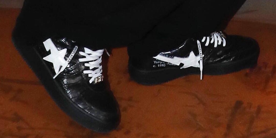 Virgil Abloh 曝光 Off-White™ x A BATHING APE® 聯乘 BAPESTA 鞋款 | Hypebeast