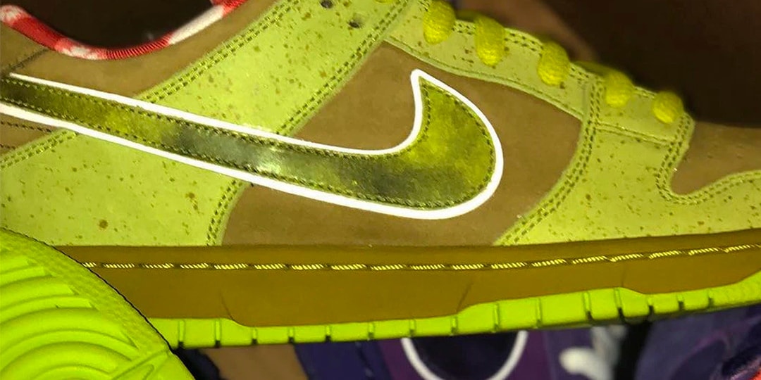 Dean Point 曝光 Concepts x Nike SB Dunk 淺色調「Green Lobster」最新諜照 | Hypebeast