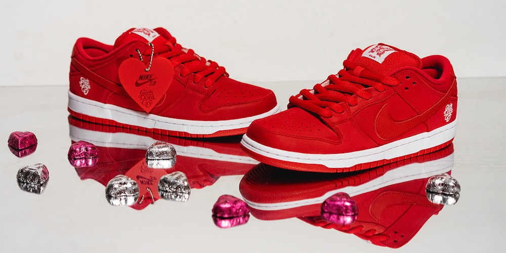 近賞 Girls Don't Cry x Nike SB Dunk Low 聯乘鞋款 | Hypebeast