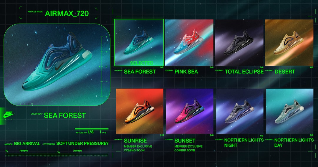 Nike Air Max 720 新作系列大舉登場 | Hypebeast