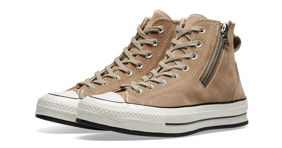 RIRI Zippers x Converse 聯乘 Chuck 70 Hi 全新「Sand Suede」色調登場 | Hypebeast