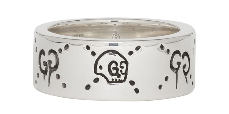 Gucci 全新「GucciGhost」銀戒指上架 | Hypebeast
