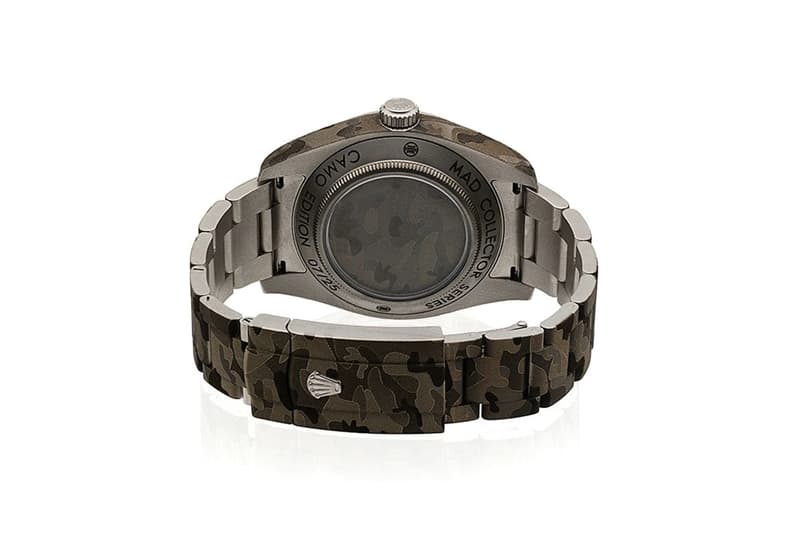 MAD Paris 打造全新 Rolex Milgauss「Camouflage」定製版本 | Hypebeast