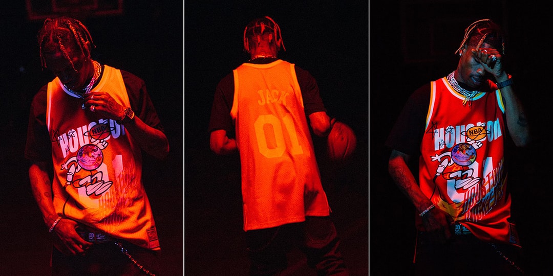 以復古球衣為靈感！Travis Scott 為「NBA Remix」企劃帶來別注單品 | Hypebeast