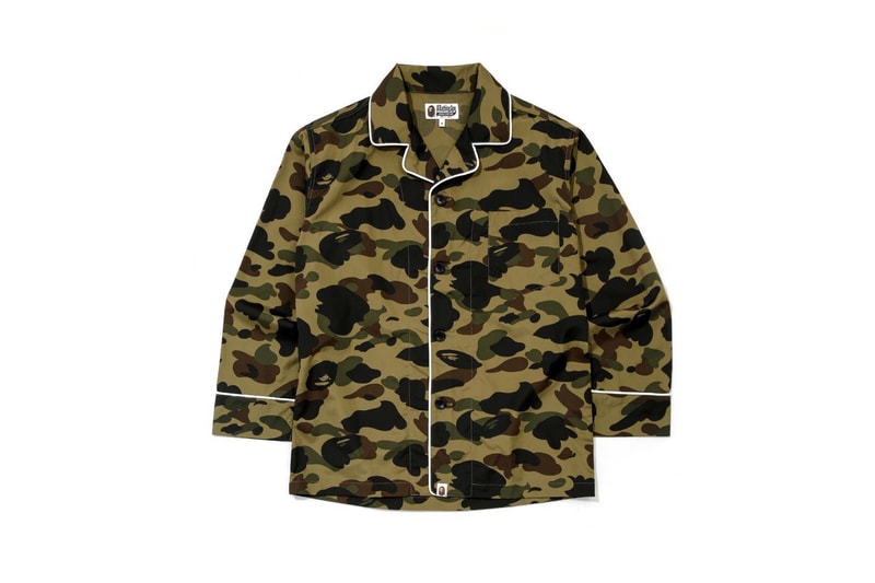 A BATHING APE® 迎來會員專屬 1ST Camo 睡衣套裝 | Hypebeast